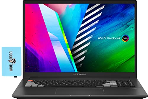 ASUS Vivobook Pro 16X OLED Gaming & Entertainment Laptop (AMD Ryzen 7 5800H 8-Core, 16GB RAM, 1TB PCIe SSD, GeForce RTX 3050 Ti, 16.0" 60Hz 3840x2400, Fingerprint, WiFi, Win 11 Pro) with Hub