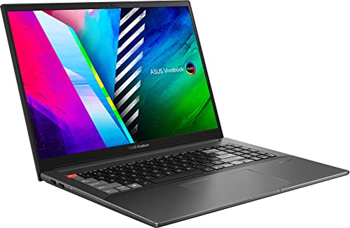 ASUS Vivobook Pro 16X OLED Gaming & Entertainment Laptop (AMD Ryzen 7 5800H 8-Core, 16GB RAM, 1TB PCIe SSD, GeForce RTX 3050 Ti, 16.0" 60Hz 3840x2400, Fingerprint, WiFi, Win 11 Pro) with Hub