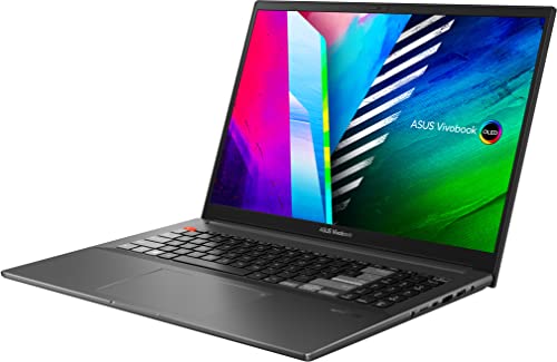 ASUS Vivobook Pro 16X OLED Gaming & Entertainment Laptop (AMD Ryzen 7 5800H 8-Core, 16GB RAM, 1TB PCIe SSD, GeForce RTX 3050 Ti, 16.0" 60Hz 3840x2400, Fingerprint, WiFi, Win 11 Pro) with Hub