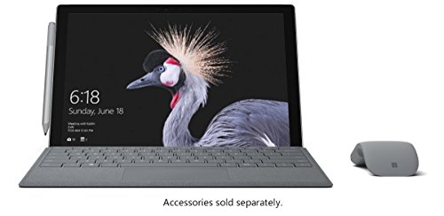 Microsoft Surface Pro HLU-00001 2-in-1 Laptop, Intel Core i5-7300U, 16GB RAM, 256GB SSD, Windows 10 Pro 64-bit (Renewed)