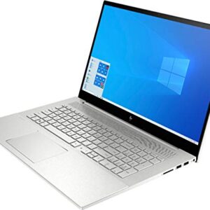 HP Envy 17.3 Inch FHD Touch-Screen 512GB SSD + 32GB Optane i7 2-in-1 Laptop (12GB RAM, Quad-Core i7-1065G7, GeForce MX330, Windows 10 Home) Natural Silver 17M-CG0013DX