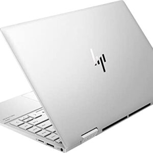 2022 Newest HP Envy x360 2-in-1 13.3" OLED Touch-Screen Laptop, Intel Evo Core i7-1195G7(Up to 5.0 GHz), 8GB RAM, 1TB PCle SSD, Fingerprint Reader, Backlit Keyboard, Windows 11, Natural Silver