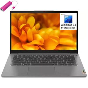 lenovo ideapad 3 14 14″ fhd business laptop computer, intel quard-core i7-1165g7 up to 4.7ghz, 12gb ddr4 ram, 1tb pcie ssd, wifi 6, bluetooth 5.1, arctic grey, windows 11 pro, ipuzzl type-c hub