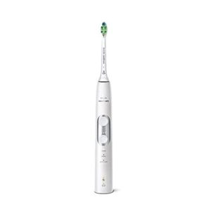 Philips Sonicare HX6877/84 ProtectiveClean 6100 Sonic Electric Toothbrush with InterCare Brush Heads, Built-in Pressure Sensor and 3 Brushing Modes and Intensities