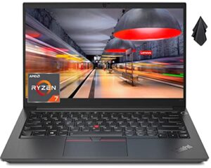 lenovo thinkpad e14 gen 3 amd business laptop, 14″ fhd (1920×1080), amd ryzen 7 5700u, hdmi, webcam, wifi 6, fingerprint reader, backlit keyboard, windows 10 pro (16gb ram | 1tb pcie ssd)