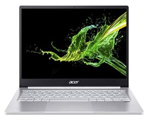 acer swift 3 thin & light 13.5″ 2256 x 1504 ips display, 10th gen intel core i5-1035g4, 8gb lpddr4, 512gb nvme ssd, wi-fi 6, fingerprint reader, back-lit keyboard, sf313-52-52va