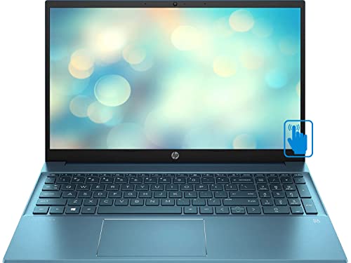 HP Pavilion 15t-eg School & Business Laptop (Intel i7-1165G7 4-Core, 32GB RAM, 1TB PCIe SSD, Intel Iris Xe, 15.6" 60Hz Touch Full HD (1920x1080), Fingerprint, WiFi, Win 11 Home) with Hub