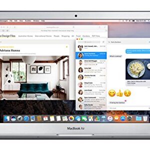 Mid 2017 Apple MacBook Air with 1.8GHz Intel Core i5 (13-inch, 8GB RAM, 256GB SSD) Silver (Renewed)