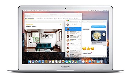 Mid 2017 Apple MacBook Air with 1.8GHz Intel Core i5 (13-inch, 8GB RAM, 256GB SSD) Silver (Renewed)