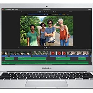 Mid 2017 Apple MacBook Air with 1.8GHz Intel Core i5 (13-inch, 8GB RAM, 256GB SSD) Silver (Renewed)