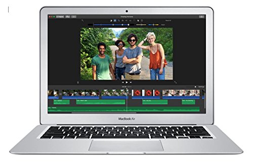 Mid 2017 Apple MacBook Air with 1.8GHz Intel Core i5 (13-inch, 8GB RAM, 256GB SSD) Silver (Renewed)