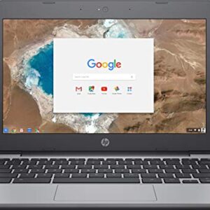 HP 11-v010wm 11.6" Chromebook, Chrome, Intel Celeron N3060 Processor, 4GB RAM, 16GB eMMC Drive