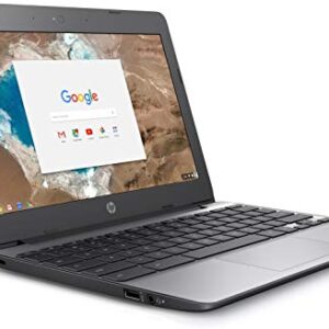 HP 11-v010wm 11.6" Chromebook, Chrome, Intel Celeron N3060 Processor, 4GB RAM, 16GB eMMC Drive