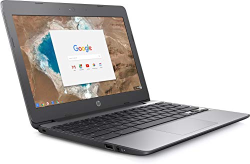 HP 11-v010wm 11.6" Chromebook, Chrome, Intel Celeron N3060 Processor, 4GB RAM, 16GB eMMC Drive