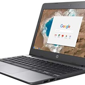 HP 11-v010wm 11.6" Chromebook, Chrome, Intel Celeron N3060 Processor, 4GB RAM, 16GB eMMC Drive