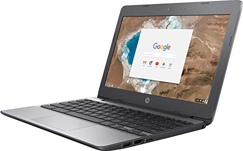 HP 11-v010wm 11.6" Chromebook, Chrome, Intel Celeron N3060 Processor, 4GB RAM, 16GB eMMC Drive