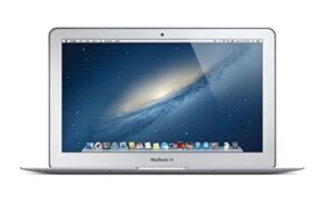 apple macbook air md224ll/a 11.6-inch laptop (1.3ghz intel core i5-3317u dual-core, 4gb ram, 128gb ssd, wi-fi, bluetooth 4.0) (renewed)