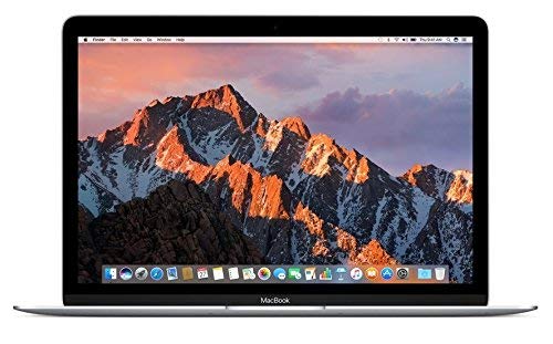 2017 Apple MacBook Laptop with Intel Core m3, 1.2GHz (MNYH2LL/A, 12in, Retina Display, Dual Core Processor, 8GB RAM, 256GB, Intel HD Graphics, Mac OS) - Silver (Renewed)