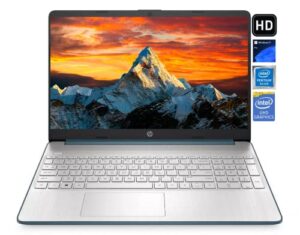 hp [windows 11 pro] business laptop, 15.6″ hd brightview display, intel pentium silver n5030 processor, 8gb ram, 256gb ssd, type-c, hdmi, sd card reader, numeric keypad, long battery life, blue, pcs