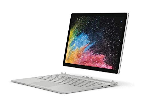 Microsoft Surface Book LAW-00001 2-in-1 Laptop, Intel i5-6300U, 8GB RAM, 256GB SSD, Intel HD Graphics 520 (Renewed)