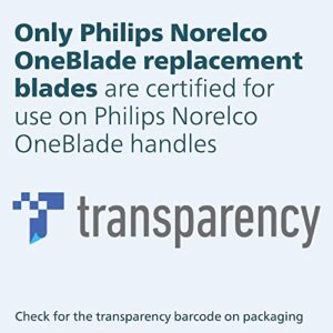 Philips Norelco Genuine OneBlade Replacement Blades, 3 Count, QP230/80