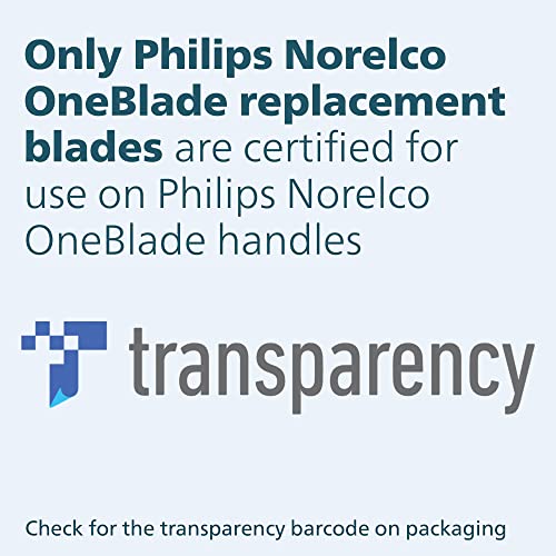 Philips Norelco Genuine OneBlade Replacement Blades, 3 Count, QP230/80