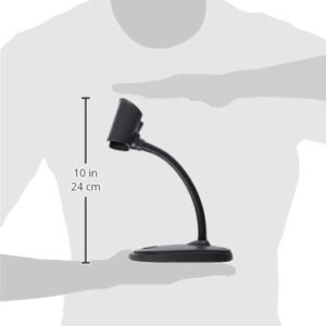 Honeywell HFSTAND7E Flex Neck Stand for Hands-Free Operation or Presentation Scanning for Model 3800G and 1300G Only, Black