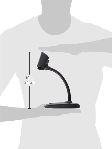 Honeywell HFSTAND7E Flex Neck Stand for Hands-Free Operation or Presentation Scanning for Model 3800G and 1300G Only, Black