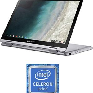 SAMSUNG Chromebook Plus (WiFi + LTE Verizon) Chrome OS 12.2" HD Touchscreen Intel Celeron 3965Y 4GB RAM 32GB eMMC - XE525QBB-K01US (Stealth Silver)