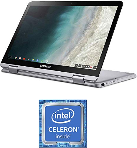 SAMSUNG Chromebook Plus (WiFi + LTE Verizon) Chrome OS 12.2" HD Touchscreen Intel Celeron 3965Y 4GB RAM 32GB eMMC - XE525QBB-K01US (Stealth Silver)