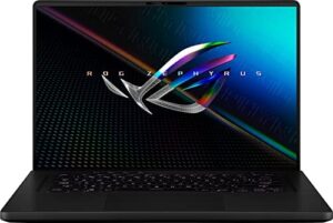 asus rog zephyrus m16 (2022) gu603zm-m16.i73060 (intel core i7-12700h processor, 16gb ram, 512gb pcie nvme ssd, nvidia geforce rtx 3060 6gb graphics, 16″ wuxga 165hz, windows 11) – black