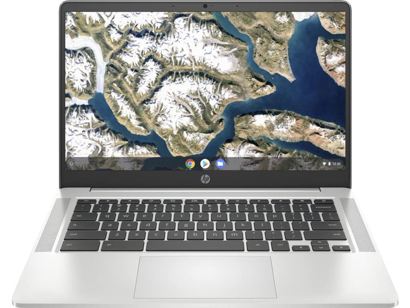 HP Chromebook 14a-nd0010ca 14" AMD 3015Ce 4 GB Memory; 64 GB eMMC Storage Chrome OS Mineral Silver(Renewed)