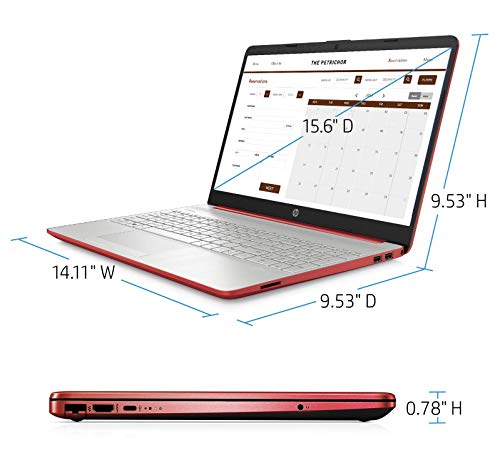 2021 Newest HP Laptop Computer, 15.6" HD Display,Intel Pentium Dual-core N5000 Upto 2.7 GHz, 4GB DDR4 RAM, 128GB SSD, HD Webcam, HDMI, Bluetooth, WiFi, Win10 S, 10+ Hours Battery, w/Hubxcel Cables