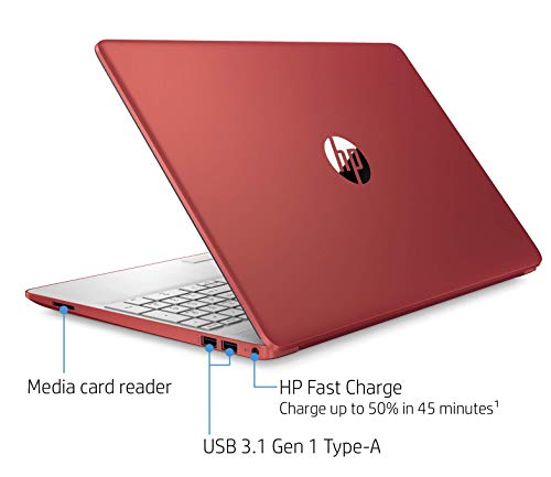 2021 Newest HP Laptop Computer, 15.6" HD Display,Intel Pentium Dual-core N5000 Upto 2.7 GHz, 4GB DDR4 RAM, 128GB SSD, HD Webcam, HDMI, Bluetooth, WiFi, Win10 S, 10+ Hours Battery, w/Hubxcel Cables