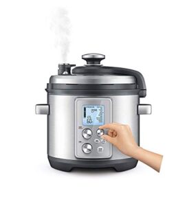 breville bpr700bss fast slow pro slow cooker, brushed stainless steel