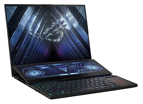 2022 ASUS ROG Zephyrus Duo 16 GX650RW-XS96 (AMD Ryzen 9 6900HX, 64GB RAM, 2X 1TB NVMe SSD, RTX 3070Ti 8GB, 16" QHD+ 165Hz, Windows 11 Pro) Gaming Laptop