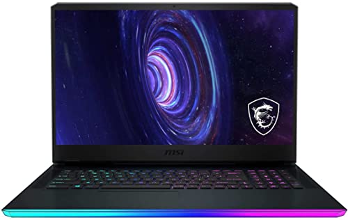 MSI GE76 Raider 17.3" FHD 144Hz Gaming Laptop - 11th Gen Intel Core i7-11800H up to 4.60GHz Processor, 64GB RAM, 2TB (2 x 1TB) NVMe SSD, GeForce RTX 3060 Graphics, Windows 11 Home, Titanium Blue