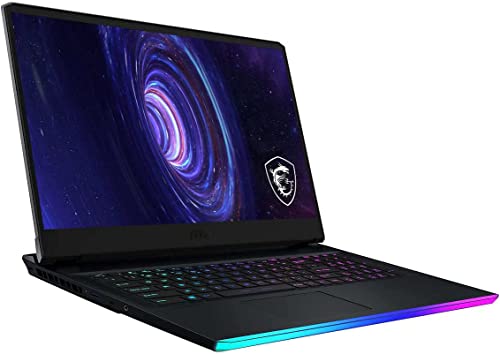 MSI GE76 Raider 17.3" FHD 144Hz Gaming Laptop - 11th Gen Intel Core i7-11800H up to 4.60GHz Processor, 64GB RAM, 2TB (2 x 1TB) NVMe SSD, GeForce RTX 3060 Graphics, Windows 11 Home, Titanium Blue