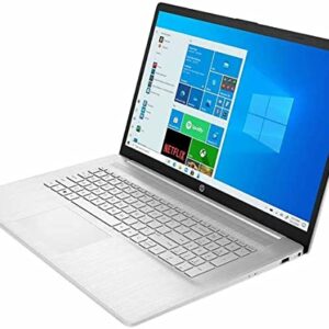 2022 HP 17.3" FHD Laptop, AMD Ryzen 5 5500U, AMD Radeon Graphics, 6-Core up to 4.0GHz, 12GB DDR4 RAM, 2TB HDD, Windows10 Home, Touchsreen, BrightView, WiFi 5, Natural Silver, with MTC Stylus Pen