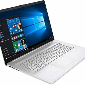 2022 HP 17.3" FHD Laptop, AMD Ryzen 5 5500U, AMD Radeon Graphics, 6-Core up to 4.0GHz, 12GB DDR4 RAM, 2TB HDD, Windows10 Home, Touchsreen, BrightView, WiFi 5, Natural Silver, with MTC Stylus Pen