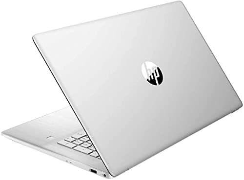 2022 HP 17.3" FHD Laptop, AMD Ryzen 5 5500U, AMD Radeon Graphics, 6-Core up to 4.0GHz, 12GB DDR4 RAM, 2TB HDD, Windows10 Home, Touchsreen, BrightView, WiFi 5, Natural Silver, with MTC Stylus Pen