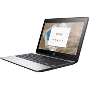 HP 11 G5 Chromebook 11.6'' Laptop Intel Celeron N 1.60GHz 4GB 16GB SSD - 1FX82UT, Black