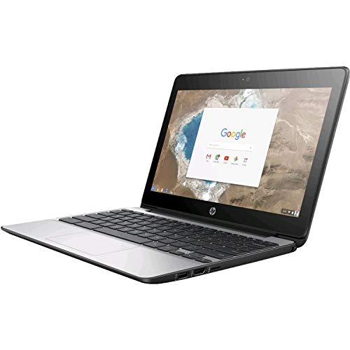 HP 11 G5 Chromebook 11.6'' Laptop Intel Celeron N 1.60GHz 4GB 16GB SSD - 1FX82UT, Black