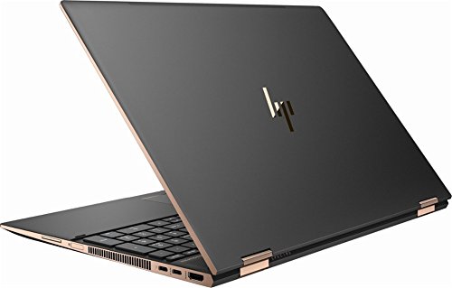 HP Spectre x360-15t Quad Core(8th Gen Intel i7-8550U, 16GB RAM, 512G PCIe NVMe SSD, 4K IPS micro-edge Corning Gorilla, Windows 10)Bang & Olufsen 15.6" 2-in-1 Convertible Dark Ash + HP Warranty