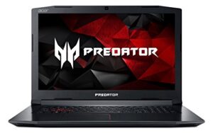 acer predator helios 300 gaming laptop, intel core i7, geforce gtx 1060, 17.3″ full hd, 16gb ddr4, 1tb hhd + 256gb ssd, black, ph317-51-787b