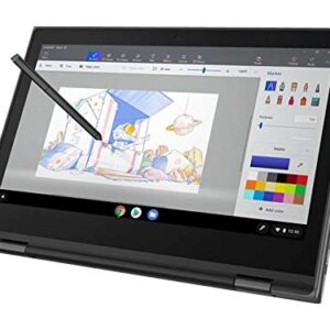 Lenovo 500e Chromebook 2nd Gen 81MC001EUS 11.6" Touchscreen 2 in 1 Chromebook - HD - 1366 x 768 - Intel Celeron N4120 Quad-core (4 Core) 1.10 GHz - 4 GB RAM - 32 GB Flash Memory - Black