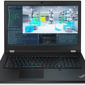 AimCare LatestLenovo ThinkPad P17 Gen 2 Mobile Workstation Laptop, 17.3" 4K UHD IPS Non-Touch 500nits, Intel Xeon W-11855M, 128GB RAM 4TB SSD, RTX A4000 8GB, Win11 Pro Webcam Fingerprint Thunderbolt