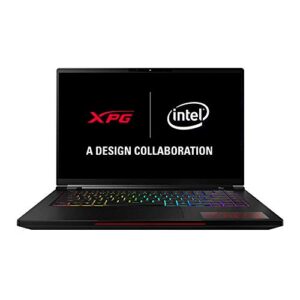 xpg xenia intel i7-9750h rtx 2070 max-q 8gb, 1tb nvme ssd, 32gb ram, gaming laptop (xenia159geni72070q-bkcus)