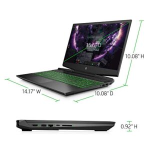 HP Pavilion Gaming 15-Inch Micro-Edge Laptop, Intel Core i5-9300H Processor, NVIDIA GeForce GTX 1650 (4 GB), 8 GB SDRAM, 256 GB SSD, Windows 10 Home (Shadow Black/Acid Green)