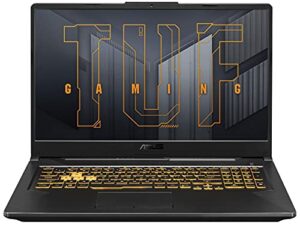 2021 asus tuf gaming f17 fx706he-211.tm17 (i5-11260h, 16gb ram, 512gb nvme ssd, rtx 3050ti 4gb, 17.3″ fhd 144hz, windows 10) gaming notebook – eclipse gray